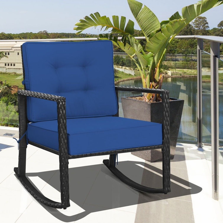 17 Stories Shawen Wicker Outdoor Chair | Wayfair.co.uk